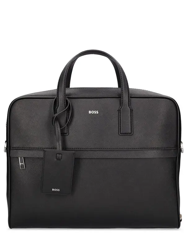 Hugo Boss Zair Work Bag - Black | Editorialist