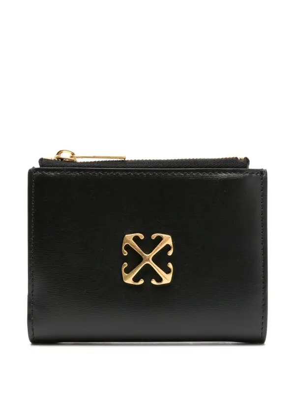 Off-White Arrows-plaque Leather Wallet