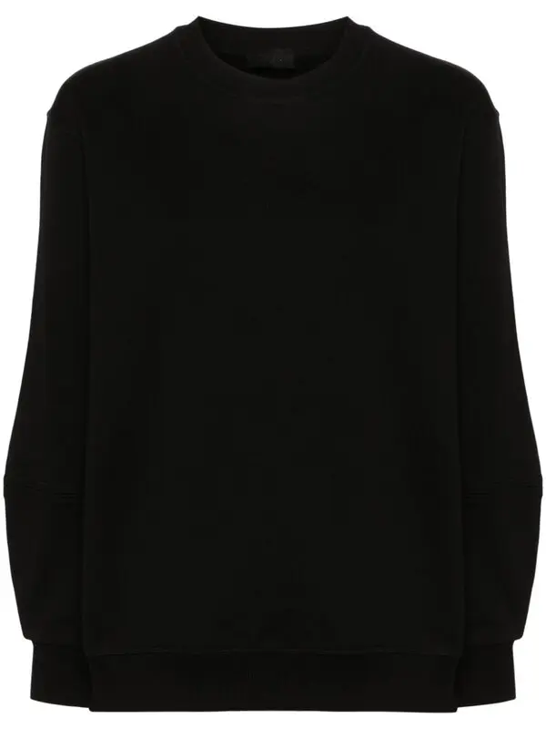 Moncler Embossed-logo Cotton Sweatshirt