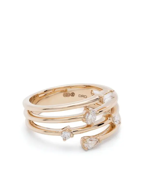 DANA REBECCA DESIGNS 14kt Yellow Alexa Jordyn Diamond Ring