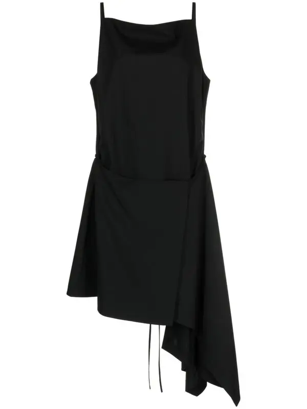 JUUN.J Asymmetric-hem Sleeveless Minidress