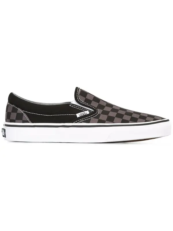 VANS Checked Slippers - Grey