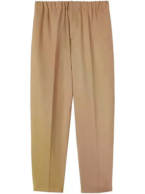 JIL SANDER Elasticated-waistband Tapered Trousers