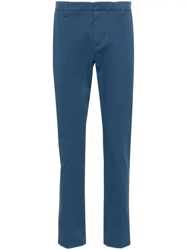 DONDUP Slim-leg Cotton Chinos - Blue