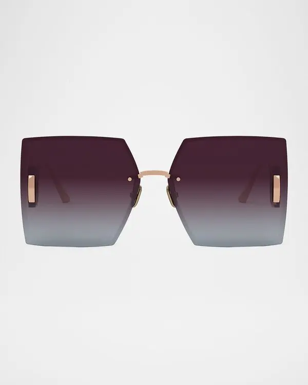 Dior 30montaigne S7u Sunglasses - Gray/purple
