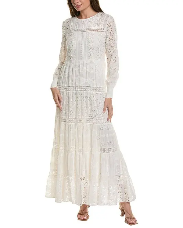 Buy Johnny Was Billie Cashmere & Silk-blend Maxi Dress - Nocolor At 41% ...