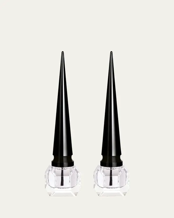 CHRISTIAN LOUBOUTIN Lalaque La Manucure La Base & Le Top Coat, 2 X 0.2 Oz - One-color