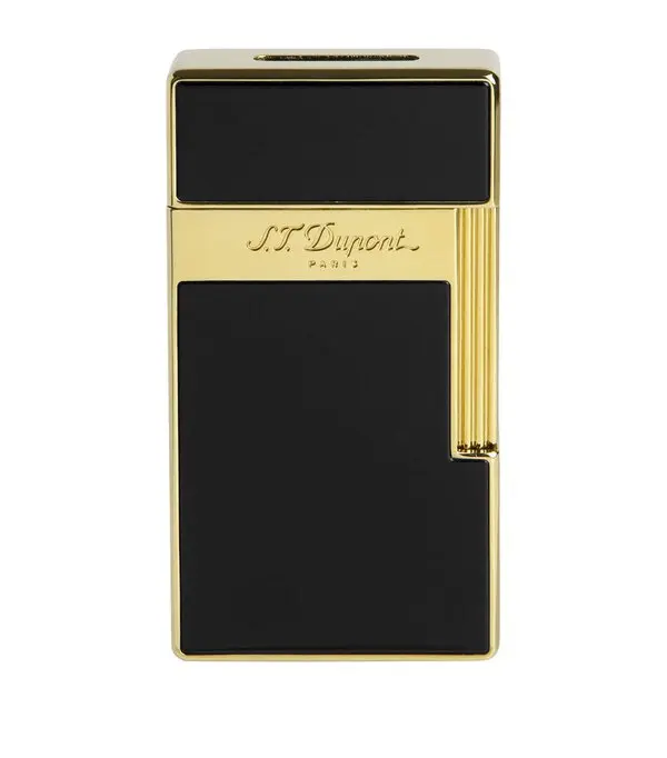 S.t. Dupont Lacquered Biggy Lighter - Black