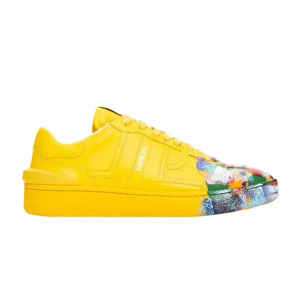 LANVIN X Gallery Dept. Clay Low Painted Sneakers - Yellow