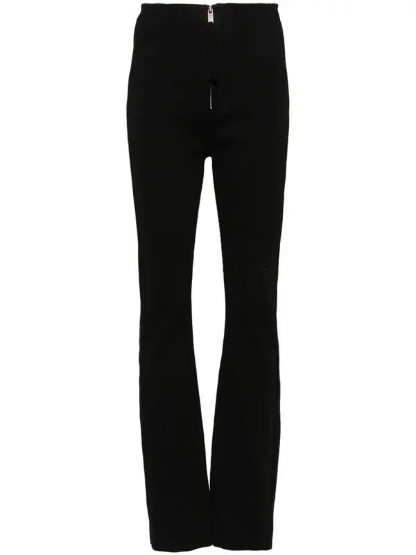 THOM KROM Ribbed High-waist Trousers