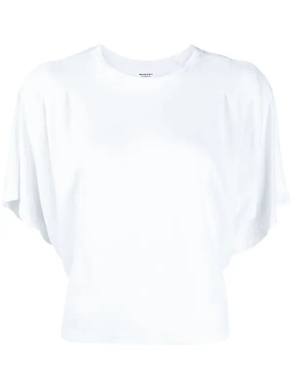 MARANT ETOILE Kyanza Linen T-shirt - White
