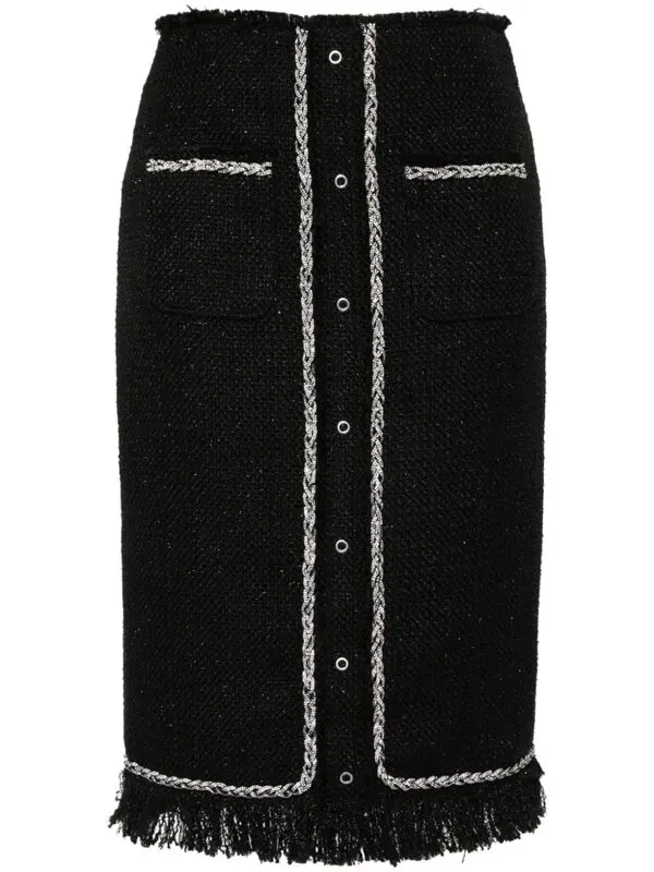 Giuseppe Di Morabito Rhinestone-embellished Midi Skirt