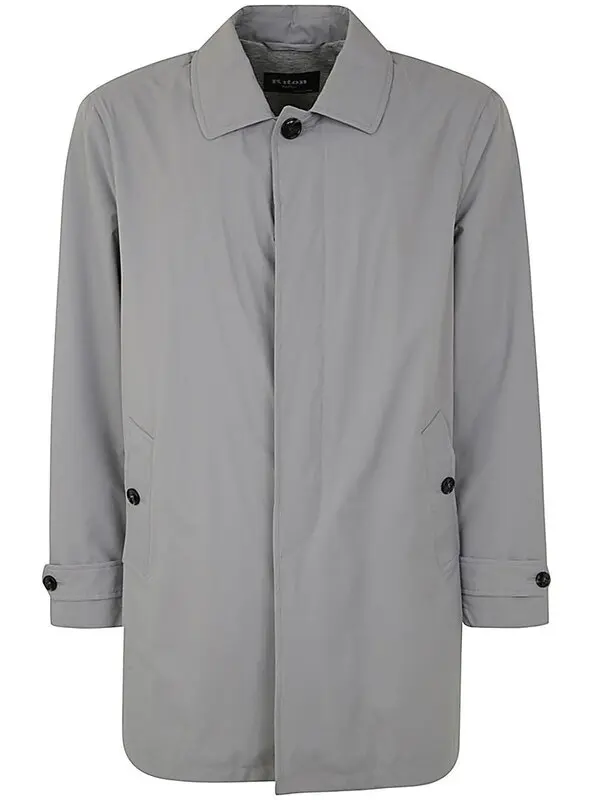 Buy Kiton Trench - Grey At 33% Off | Editorialist