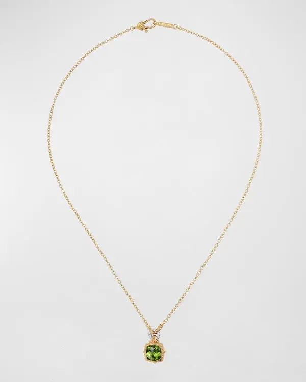 Konstantino London Blue Topaz And Diamond Necklace - White