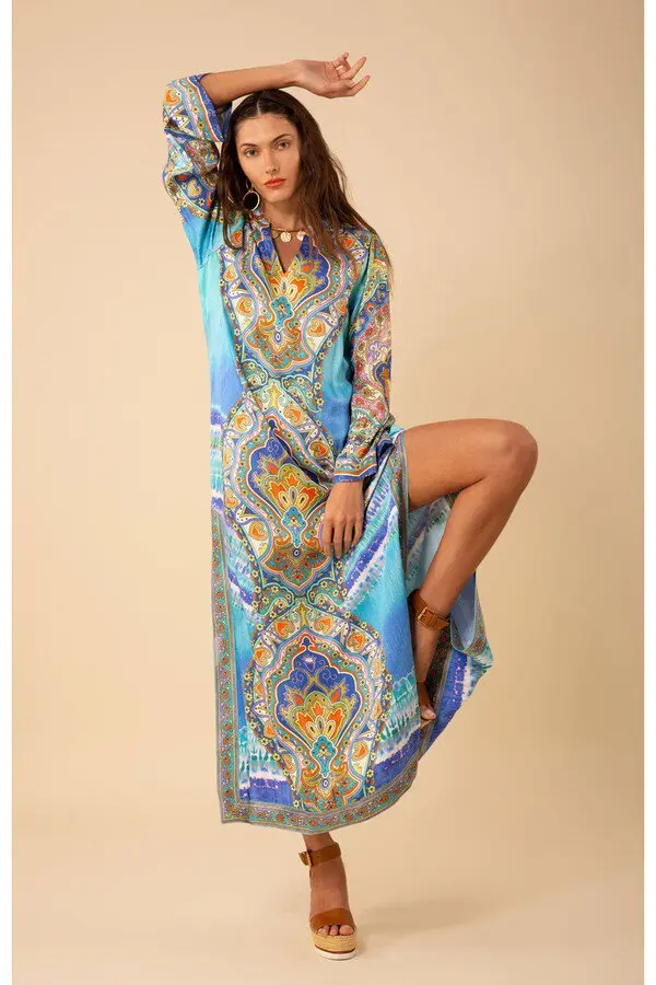 Hale Bob Serenity Maxi Dress - Floral / Multicolor