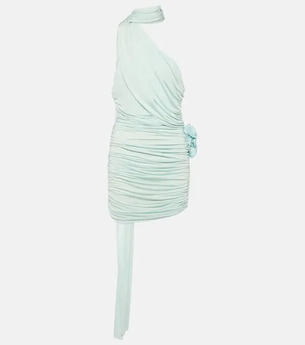 Magda Butrym Scarf-detail Ruched Minidress
