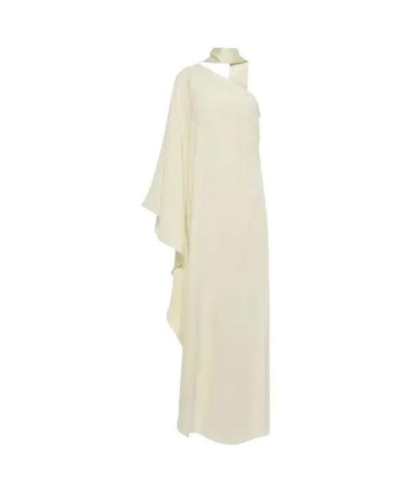 TALLER MARMO Ubud Crêpe Cady Gown - White
