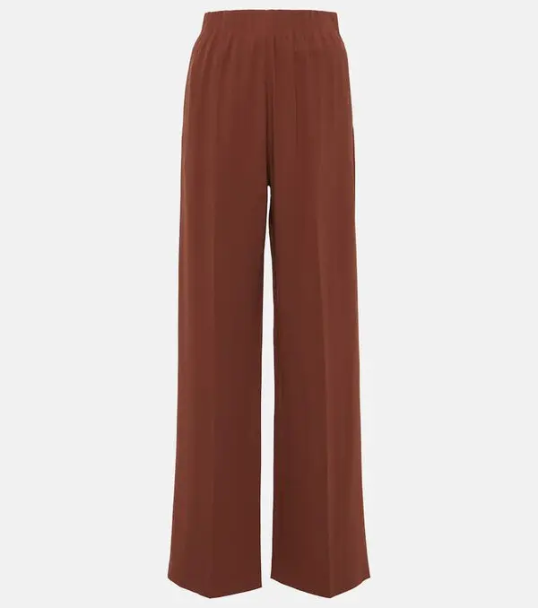 FFORME Maud High-rise Wide-leg Pants - Brown