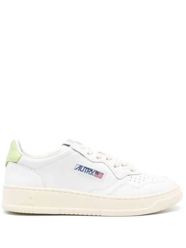 AUTRY Medalist Leather Sneakers - White