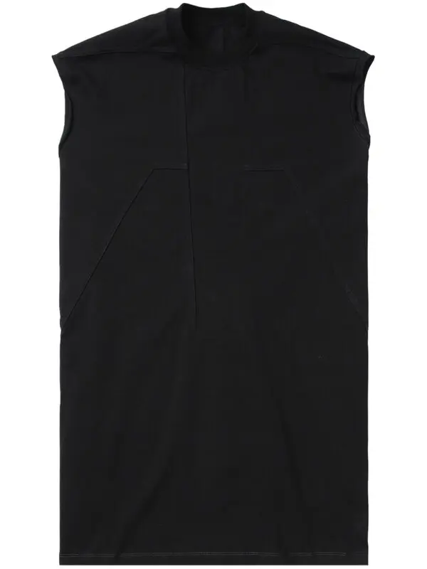 Rick Owens Spintered Tarp Cotton Tank Top