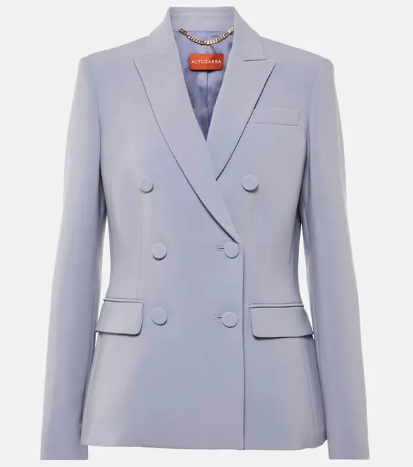 Altuzarra Indiana Double-breasted Blazer - Blue