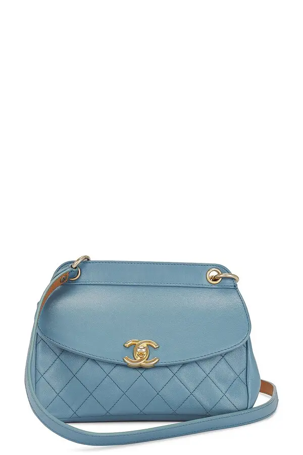 Chanel Calfskin Curve Flap Bag