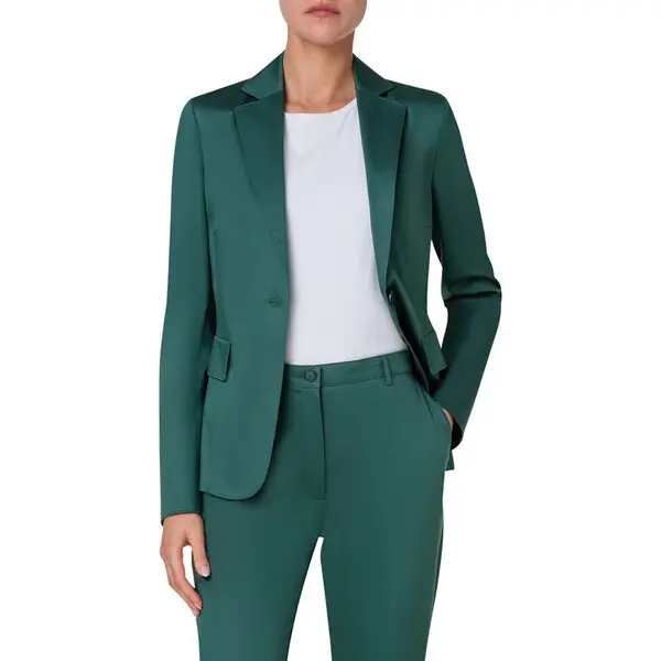 Akris Stretch Cotton Blazer