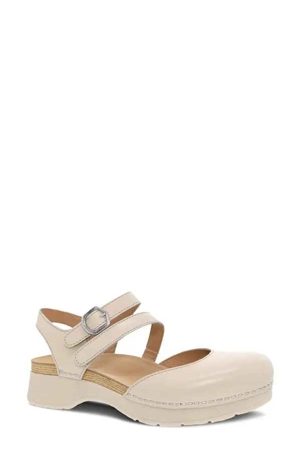 Dansko Rissa Mary Jane Pump - Ivory | Editorialist