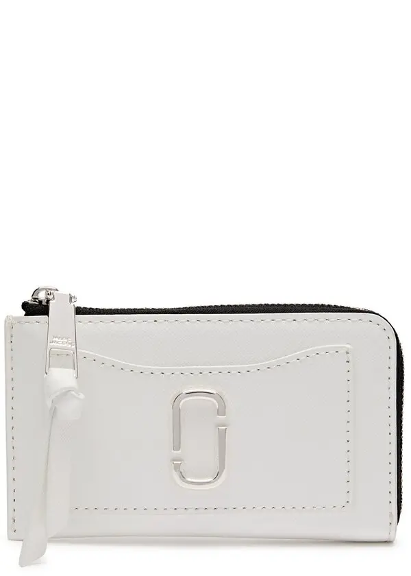Marc Jacobs The Snapshot Dtm Leather Wallet - White