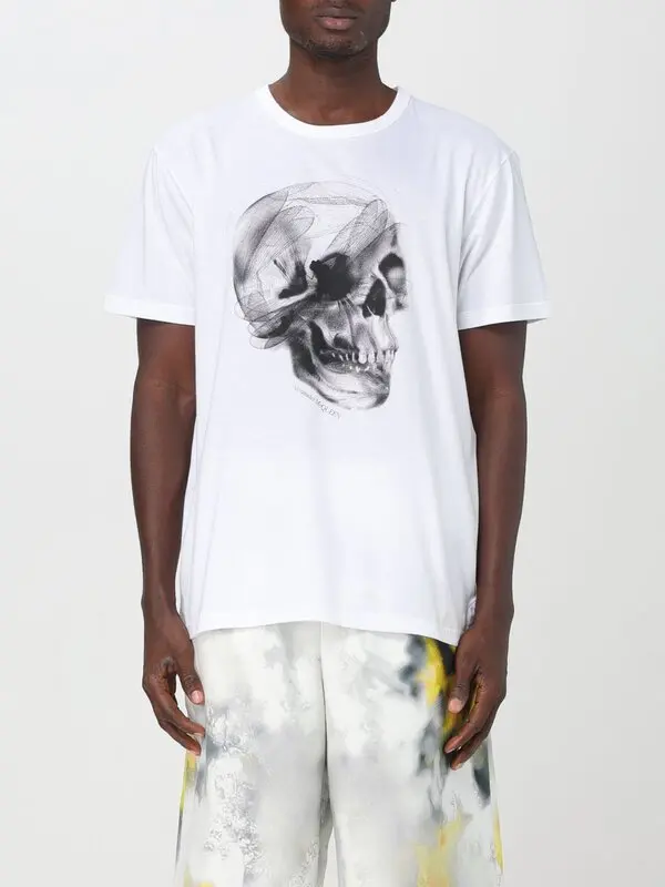 Alexander McQueen T-shirt With Skull Print