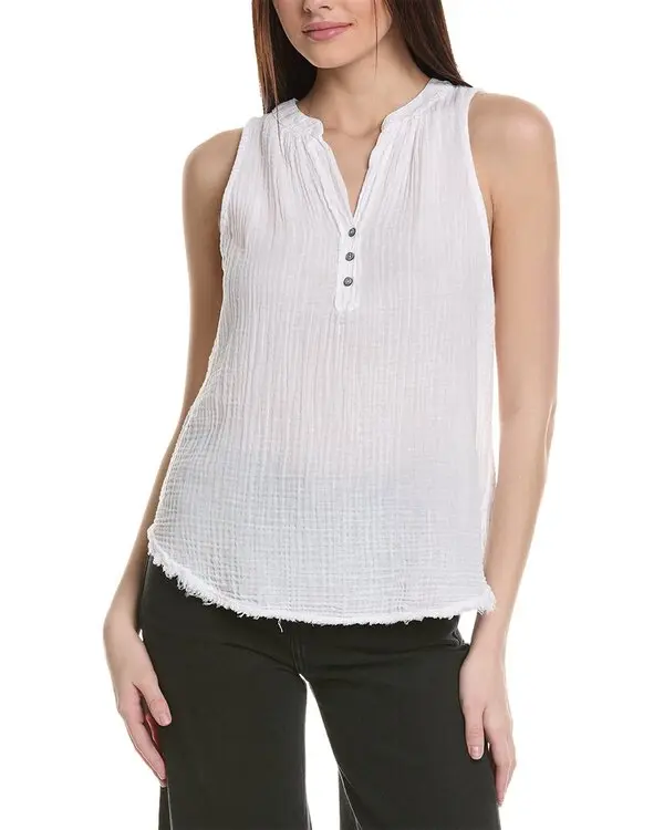 Buy Michael Stars Heidi Tank - White At 63% Off | Editorialist