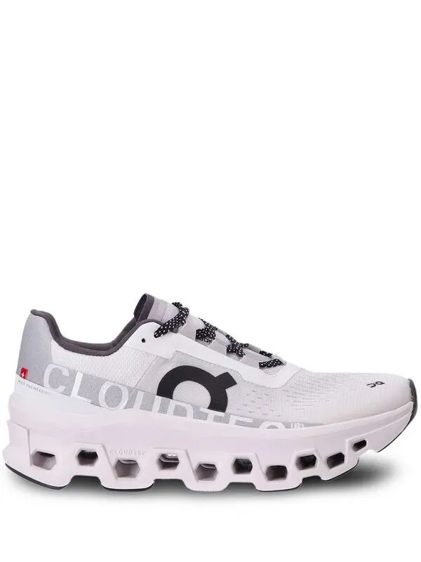 On Cloudmonster Lace-up Sneakers - White