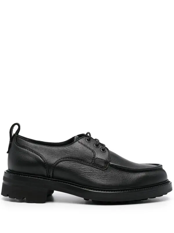 Brioni Crinkled Leather Derby Shoes