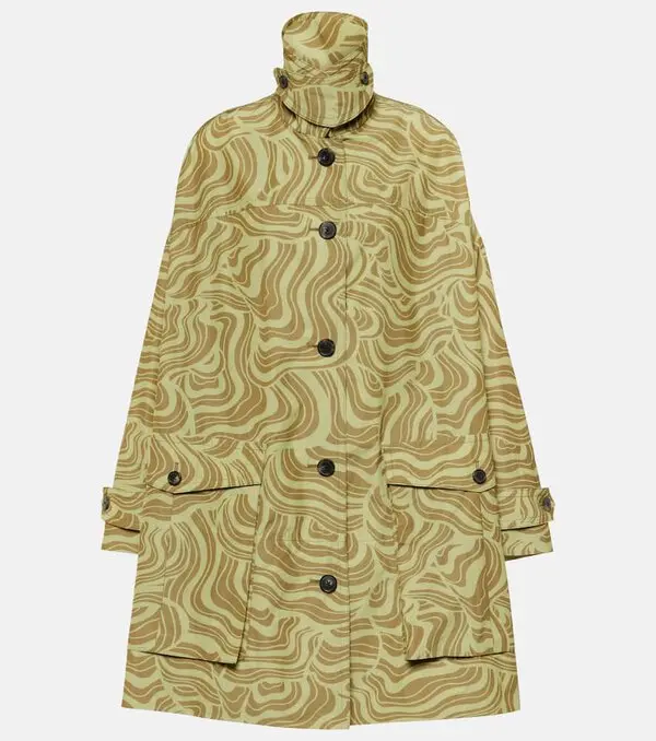 Dries Van Noten Printed Coat