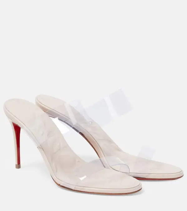 CHRISTIAN LOUBOUTIN Just Loubi 85 Pvc Sandals