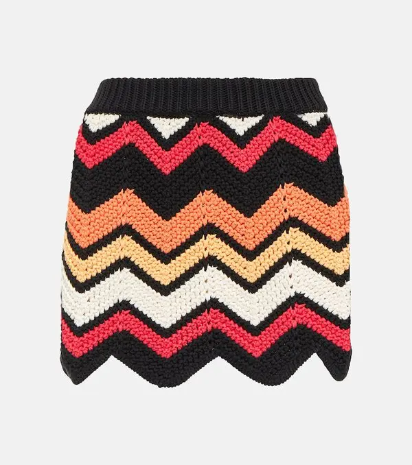 Alanui Kaleidoscopic Mini Skirt - Multicoloured