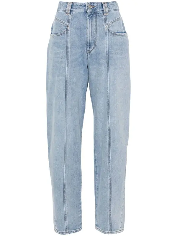 Isabel Marant Vetan Wide-leg Jeans - Blue