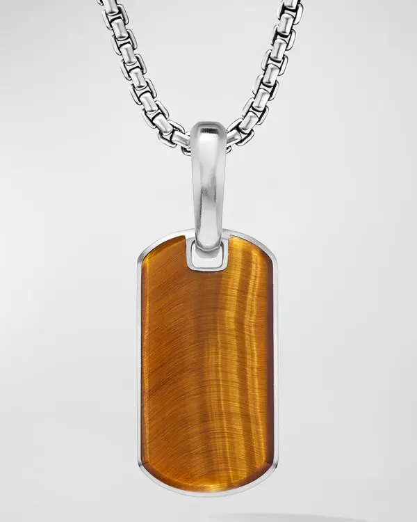 David Yurman Chevron Tag Pendant
