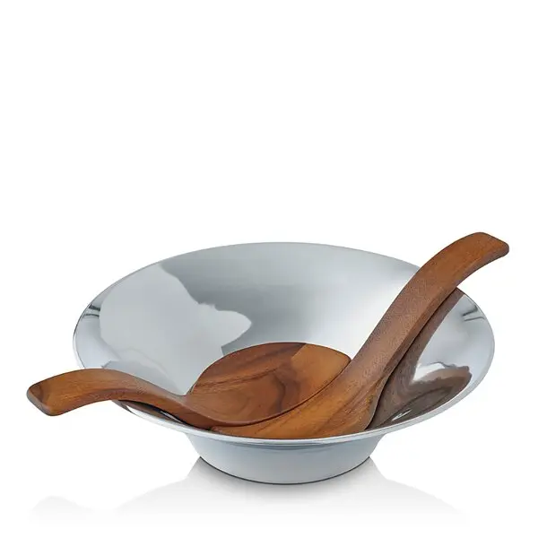 NAMBE Chillable Salad Bowl - Silver