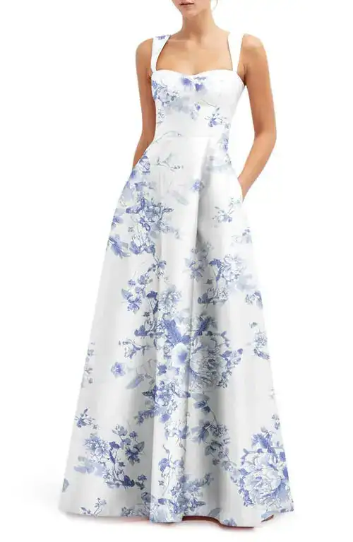 larkspur bridesmaid dresses Larkspur Fields Dress– Teuta Matoshi main image 0