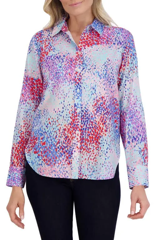 Foxcroft Meghan Cotton Button-up Shirt