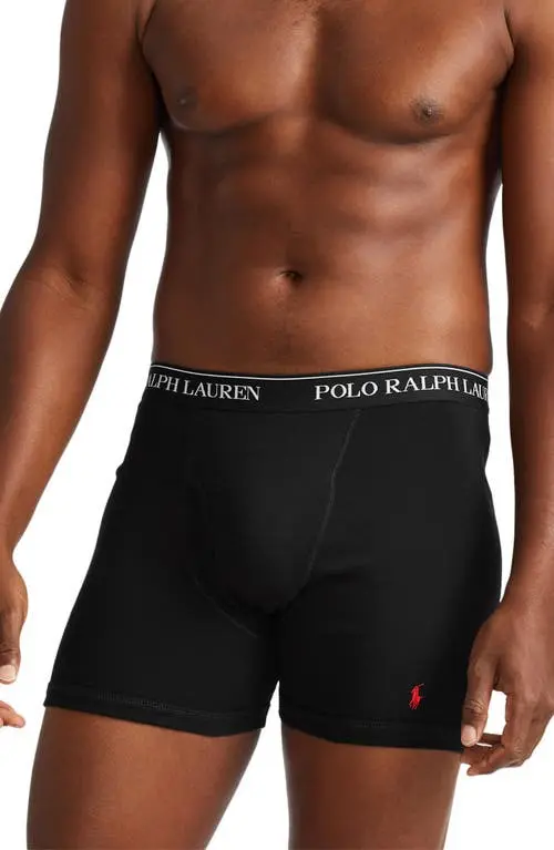 Ralph Lauren 3-pack Wicking Boxer Briefs - Anh/mah/pbd