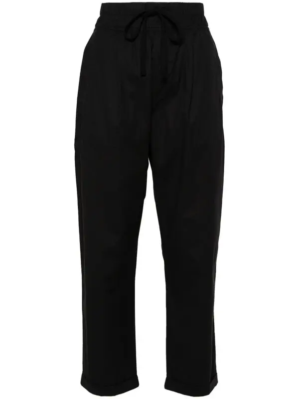THOM KROM Drop-crotch Cropped Trousers