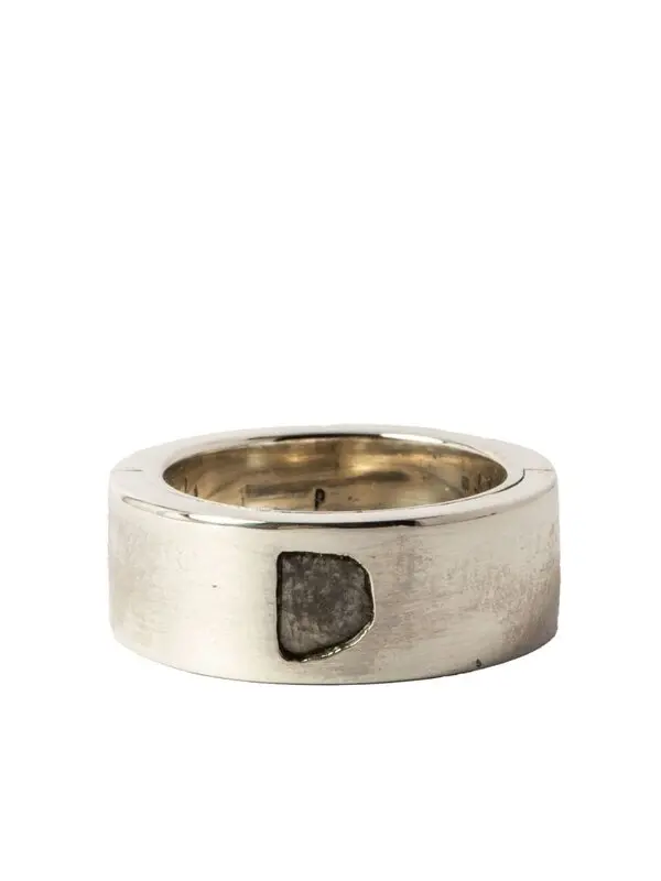 PARTS OF FOUR Sistema Sterling- Diamond Ring - Silver