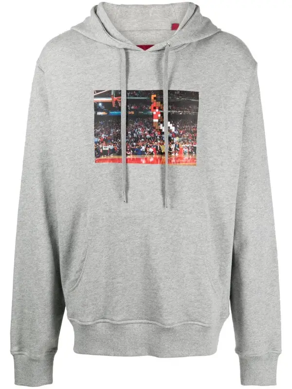 MOSTLY HEARD RARELY SEEN Air Time Graphic Hoodie - Grey