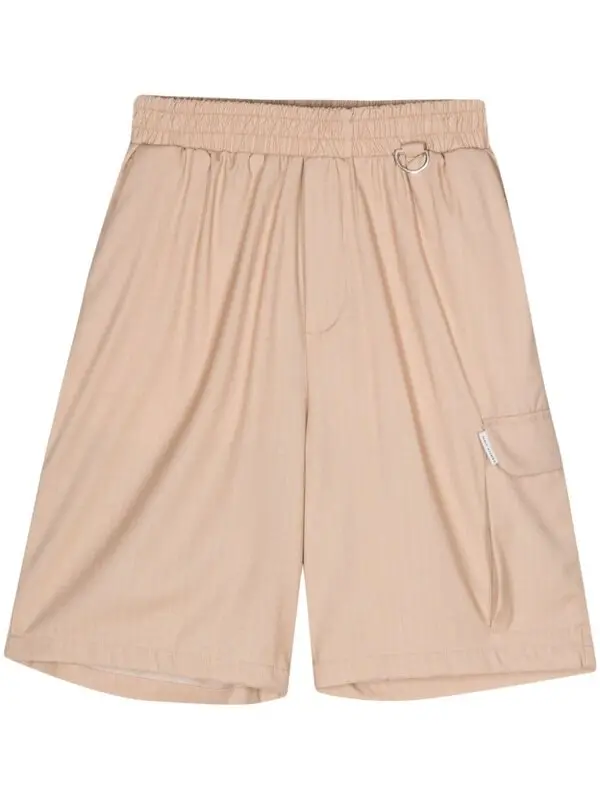 FAMILY FIRST Striped Twill Shorts
