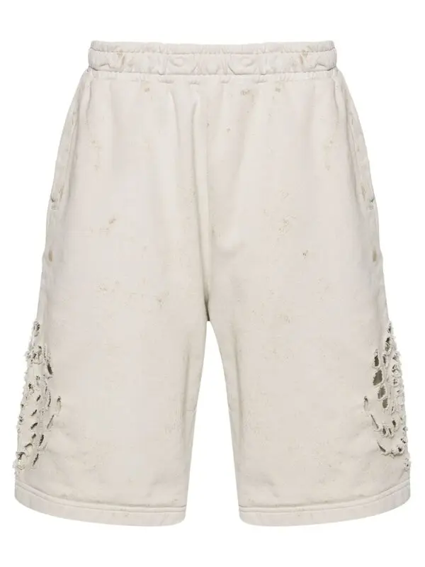 44 LABEL GROUP Trip Distressed Shorts