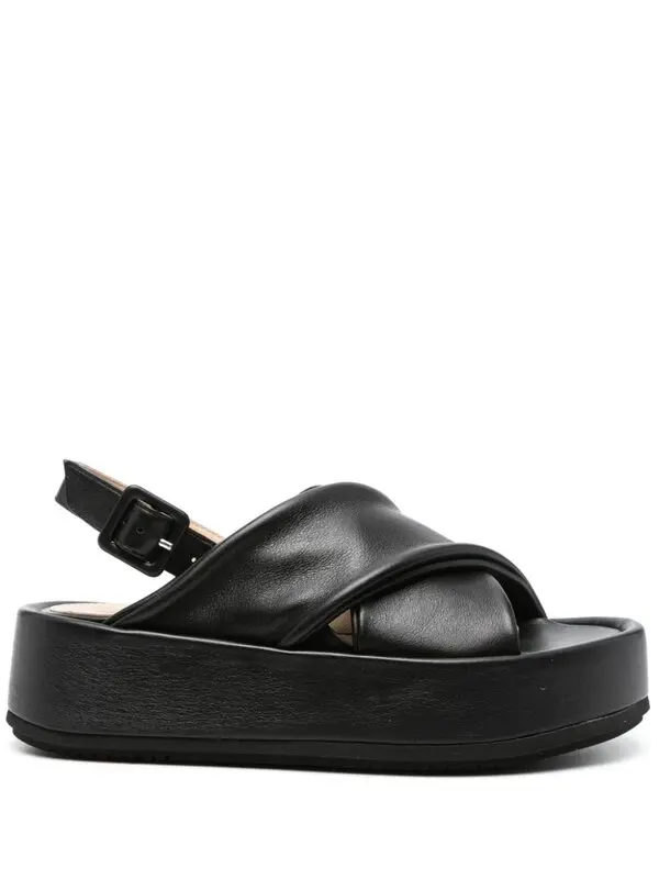 Paloma Berceló Basima Platform Sandals - Black