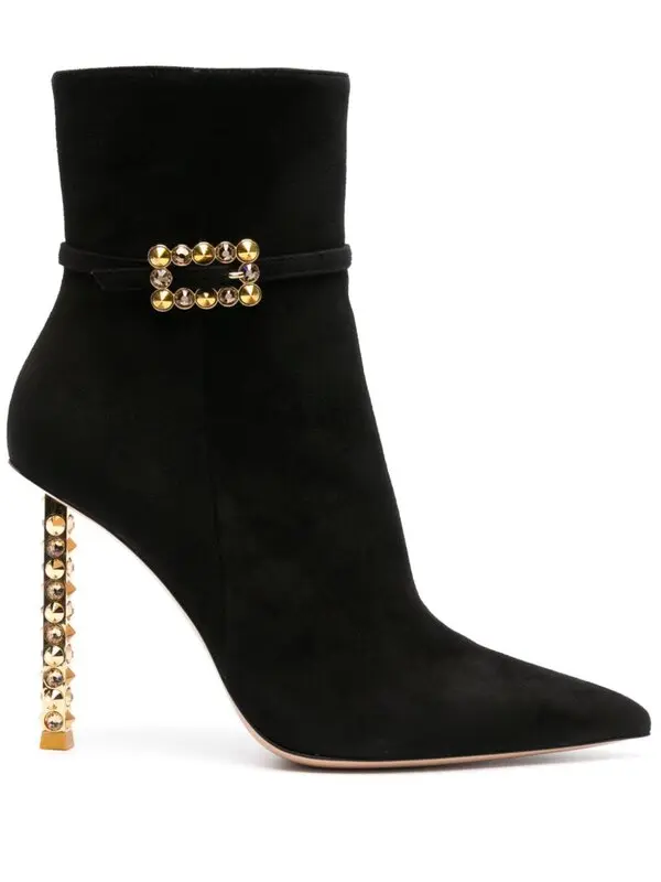 GIANVITO ROSSI Wonder 105mm Suede Boots