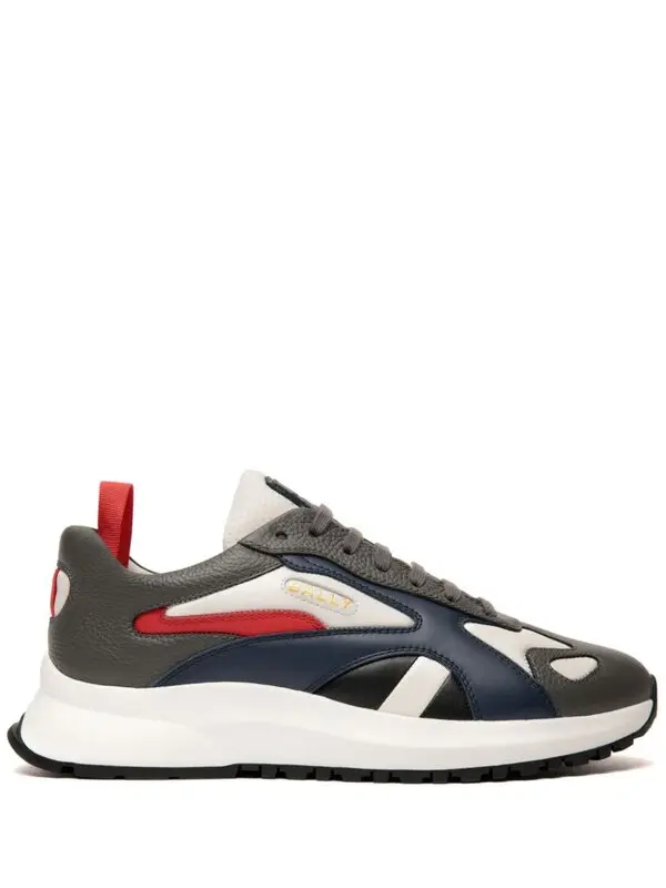 Bally Panelled Lace-up Sneakers